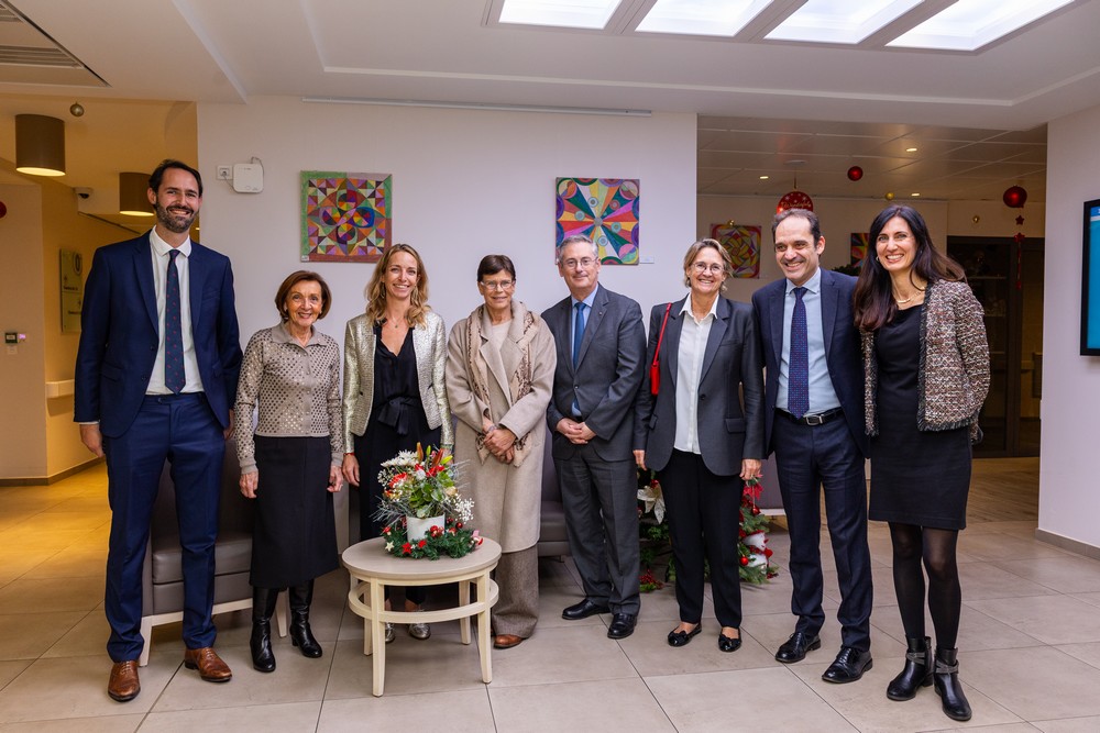 La Princesse Stéphanie au Cap Fleuri pour Noël - Croix-Rouge monégasque